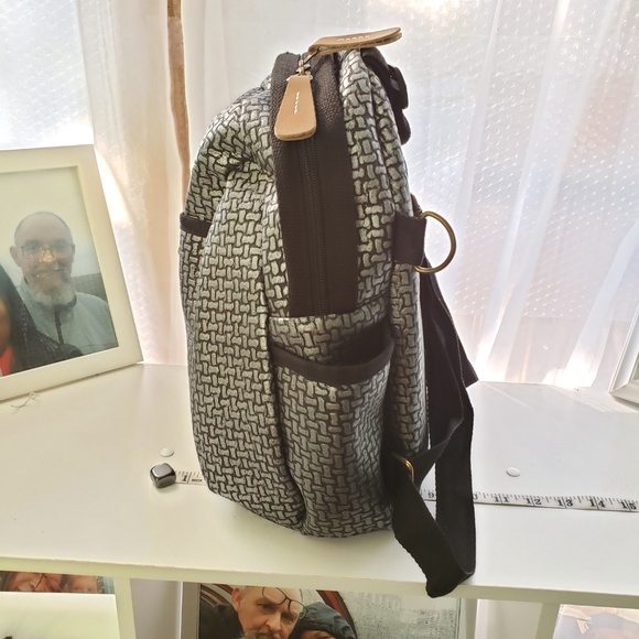 Bags | Bs Vegan Leather Multifunction Backpack | Poshmark